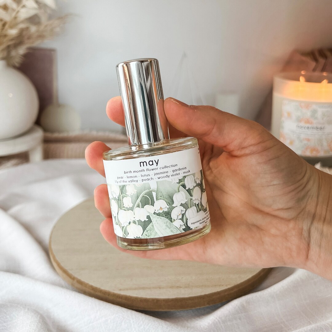 May Birth Flower Birth Flower Perfume Eau De Parfum Birth Flower Gift ...