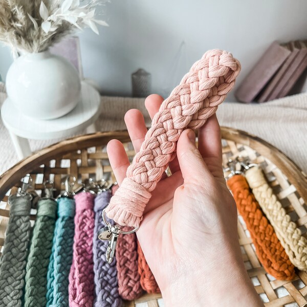 Braided Keychain - Etsy