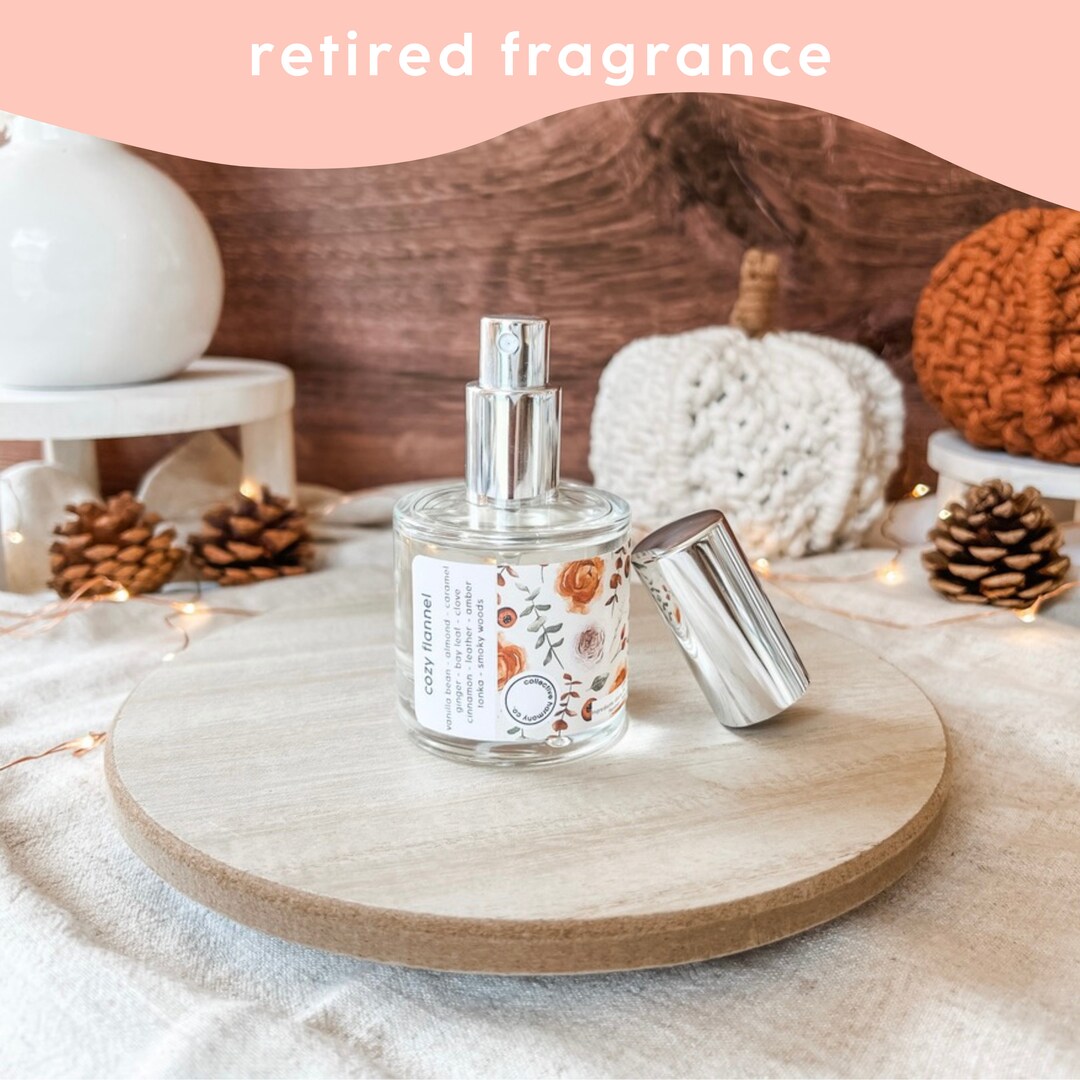 Cozy Flannel Hand Poured Perfume Eau De Parfum Fall Fragrances - Etsy