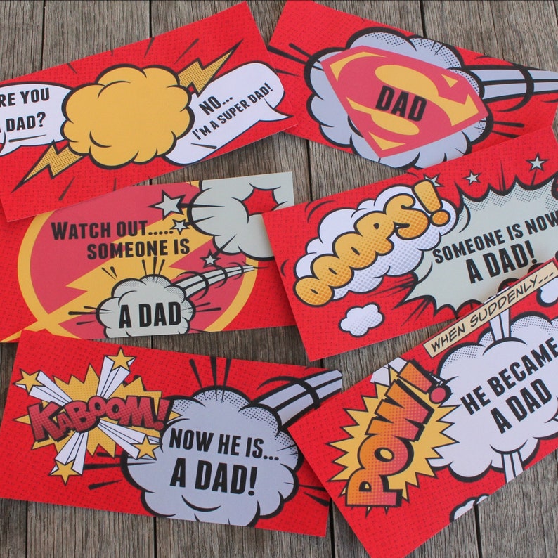 Superhero Beer Labels New Dad Gift (printable Labels) - Etsy