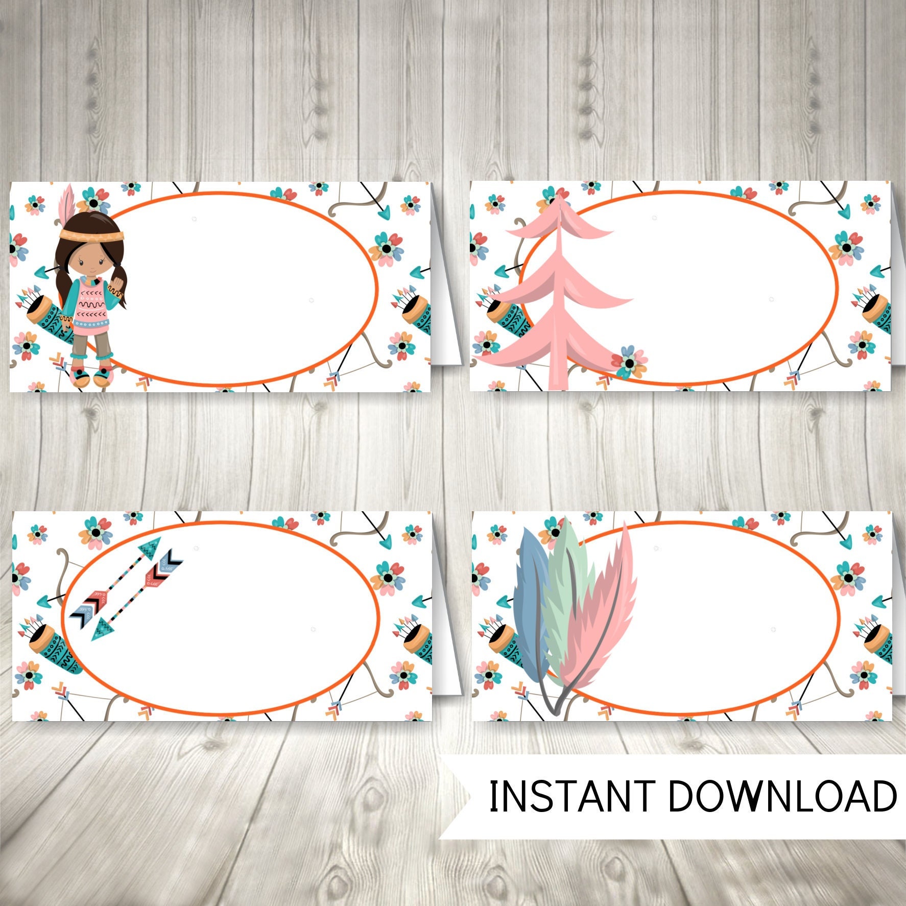 Boho Party Food Labels Instant Download Disco Decor - Etsy Australia