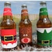 Christmas Printable Beer Labels, Cute Character Design, Instant Digital ...