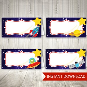 Outer Space Printables,space Party, Party Printable Set, Space Birthday ...