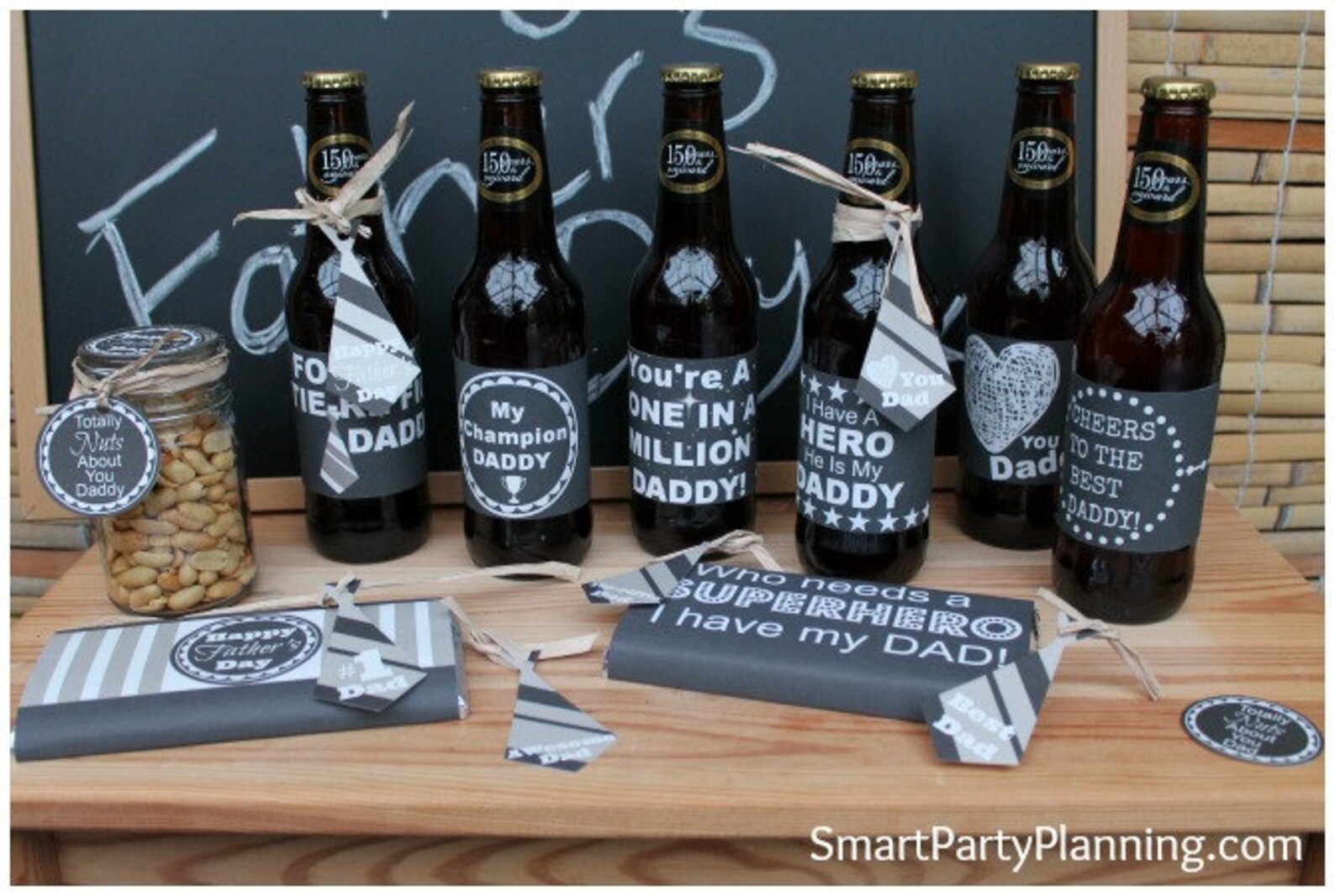 Chalk Board Candy Bar Wrapper for Father's Day or Dad's Birthday - Etsy