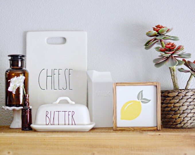 Lemon Wood Sign, Lemon Sign, Farmhouse Lemon Sign, Wood Signs ...