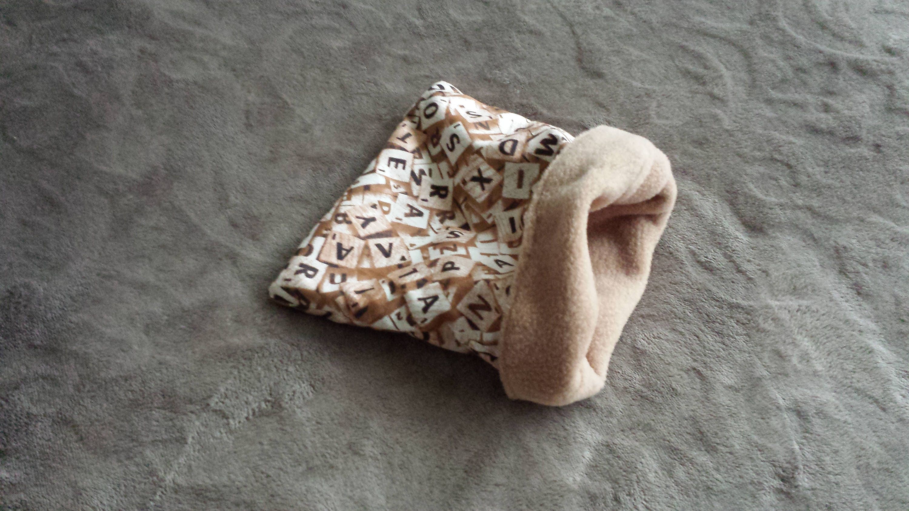 Snuggle sack pocket pouch cosy bed bag HamsterGerbilDwarf | Etsy