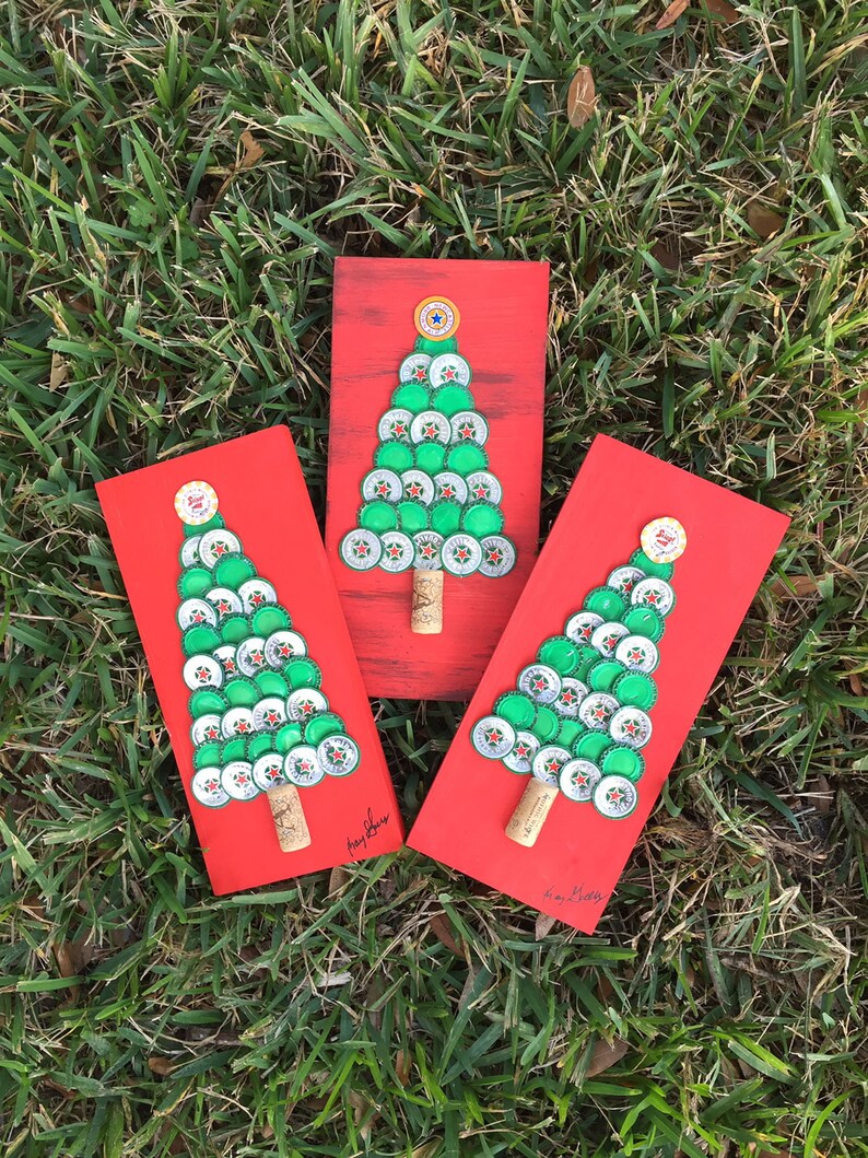 Beer Cap Christmas Tree - Etsy