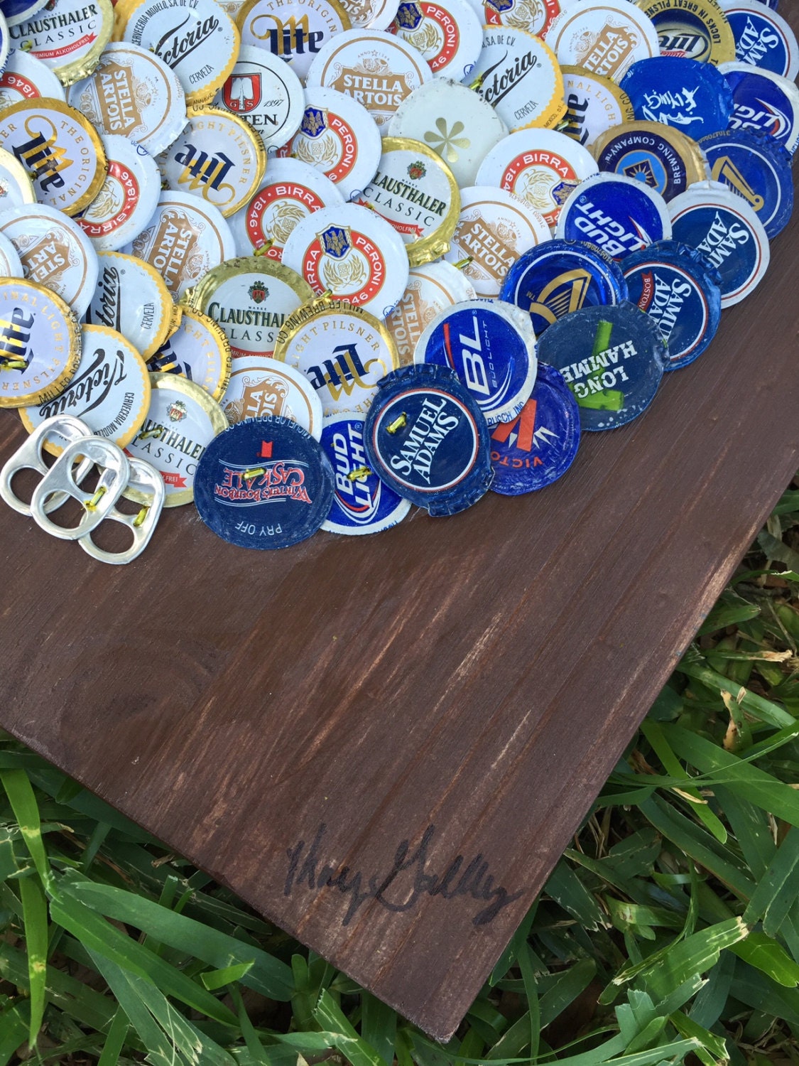 Hoot Owl Beer Cap Art, Signed Original - Etsy