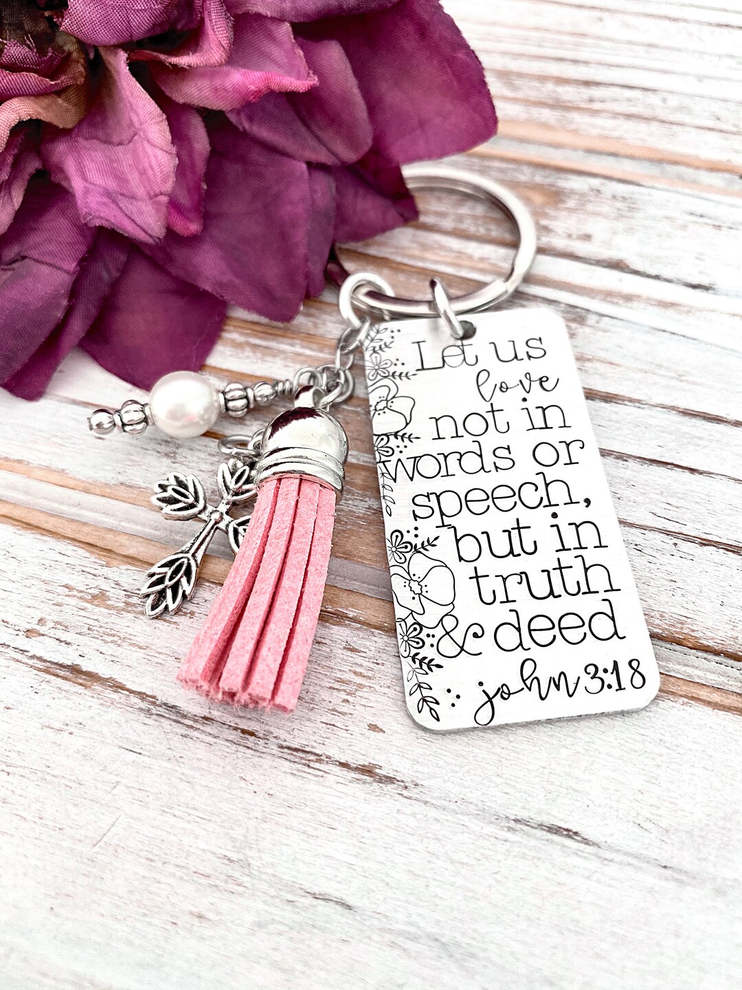 Let Us Love Not in Words or Speech but in Truth & Deed 1john 3:18 Bible ...