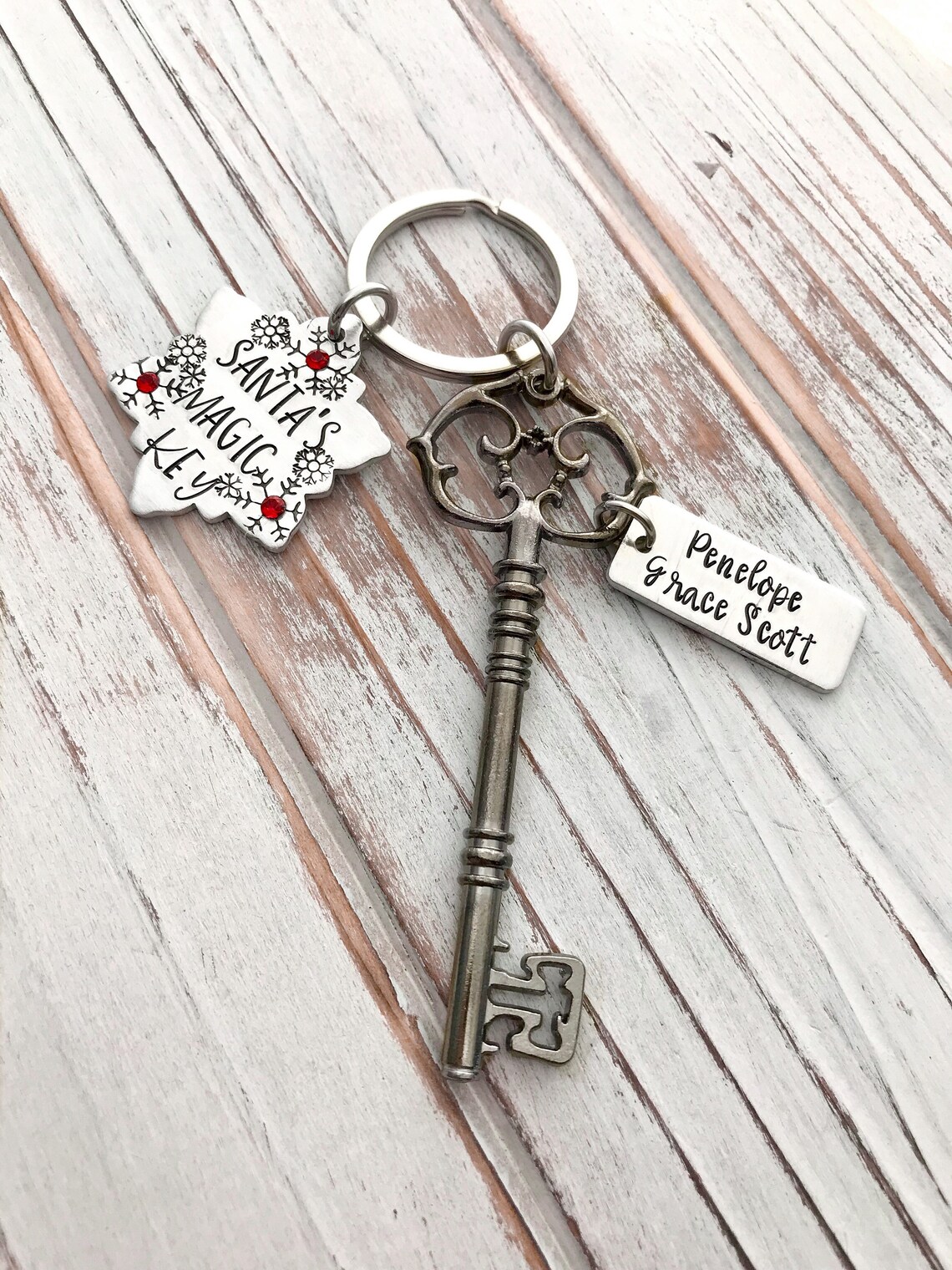 Personalized Santa's Magic Key Christmas Skeleton | Etsy