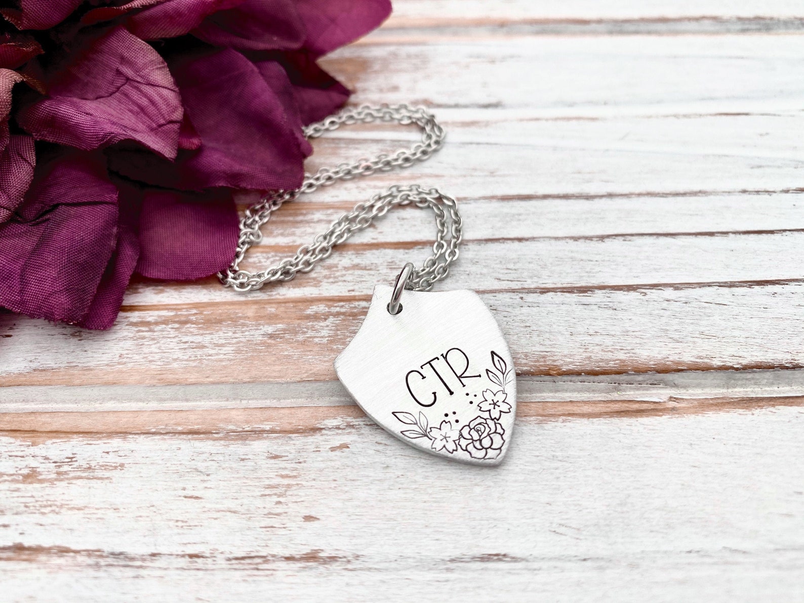 CTR Shield Pendant Choose the Right LDS Mormon Missionary - Etsy