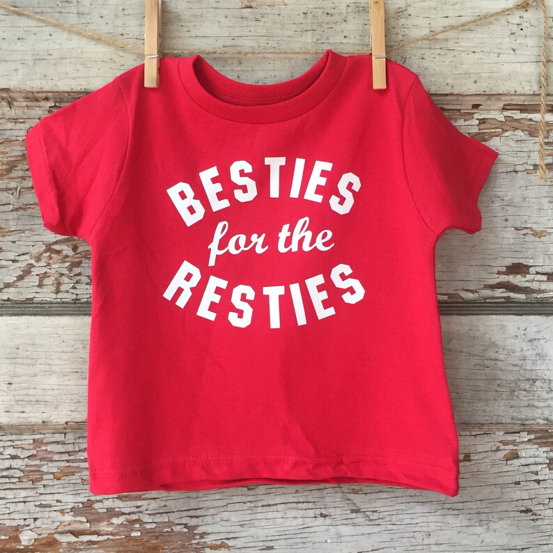 Besties Tee, Graphic Tee, Besties for the Resties, Hipster Kid, Besties ...