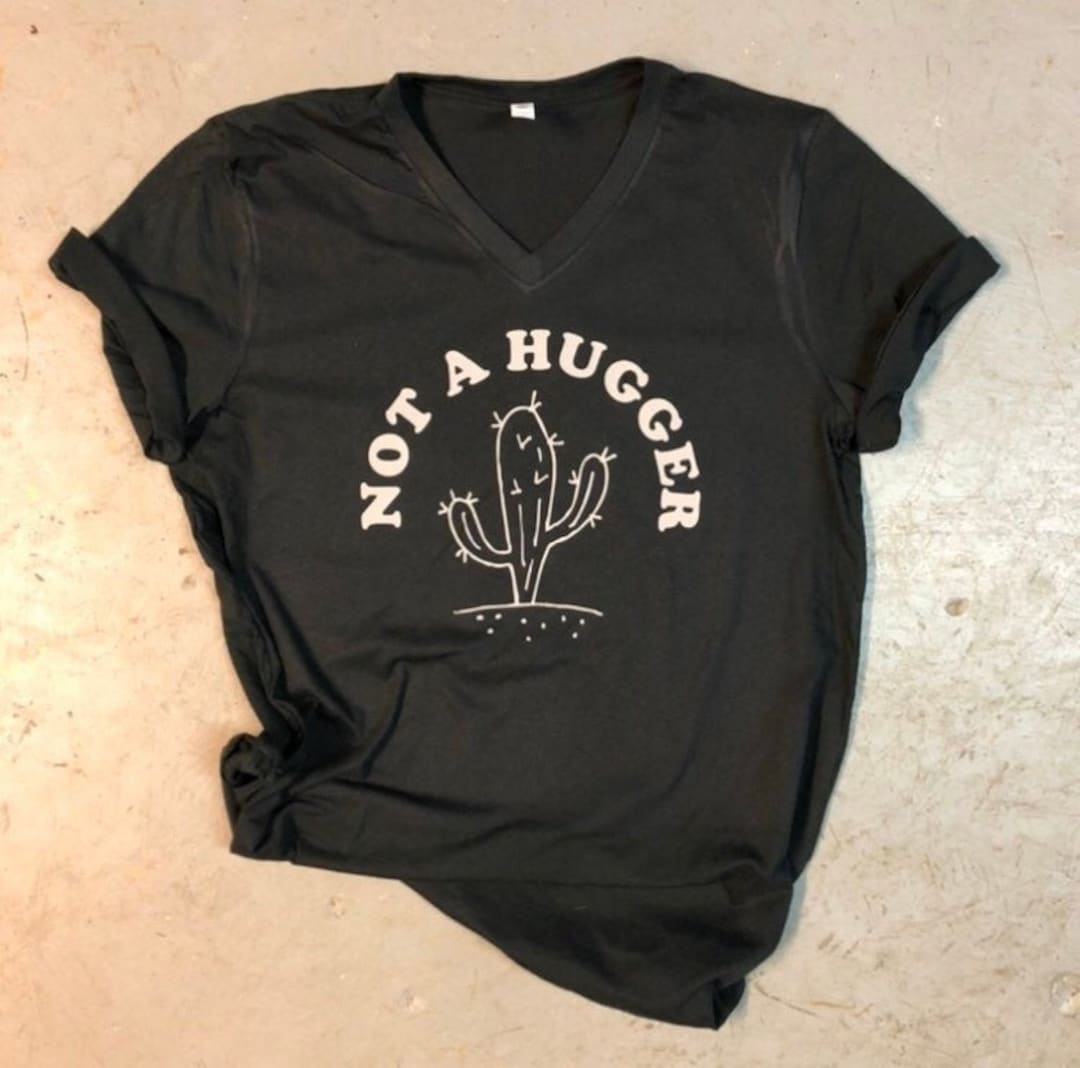 Not a Hugger - No Hugging - No Hugs - Hug - Social Distancing - Cactus ...
