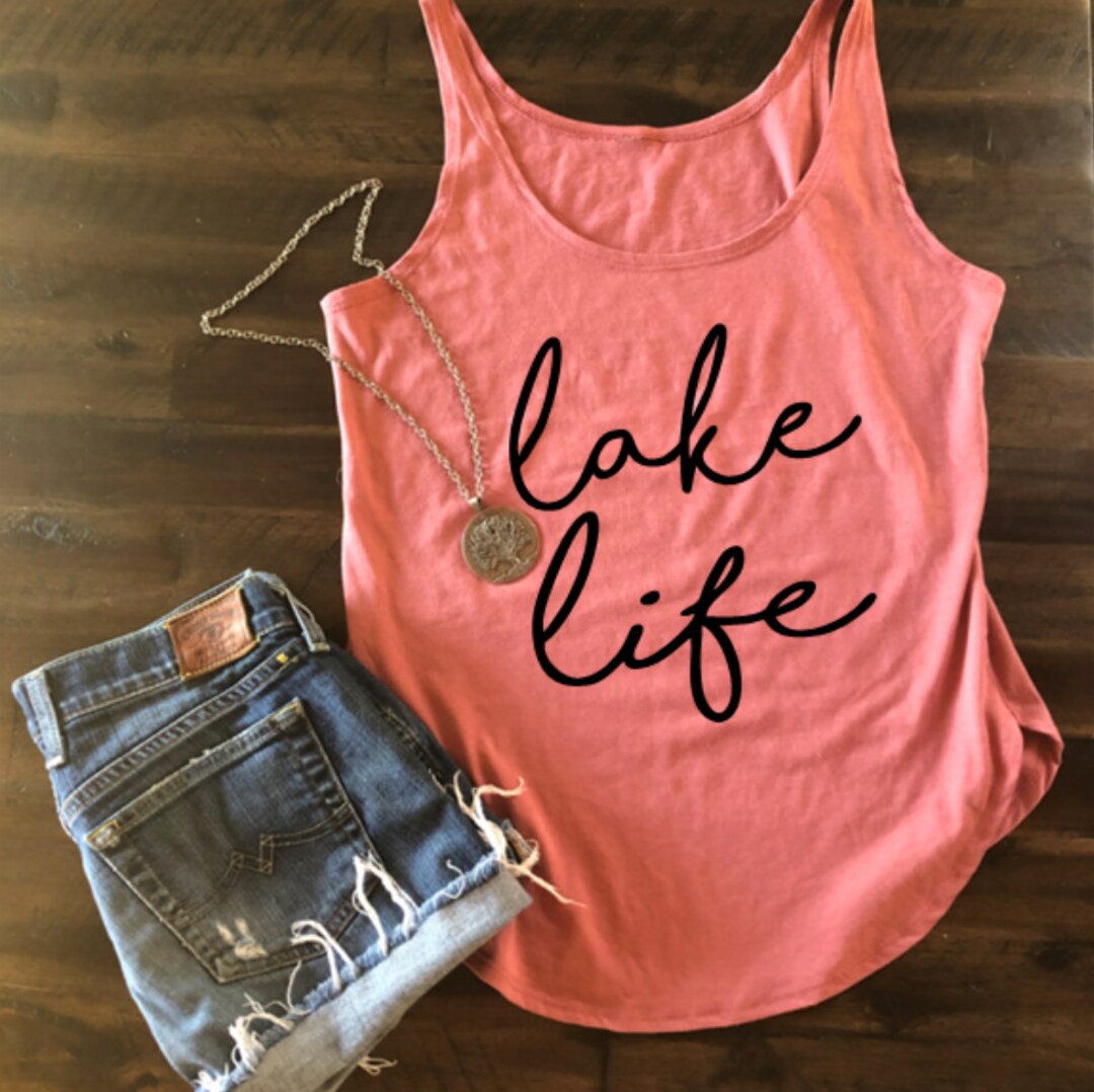 LAKE LIFE TANK - Etsy