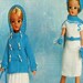 12-13" Dolls Clothes Knitting Pattern. Ken, Action Man. Vintage Copy ...