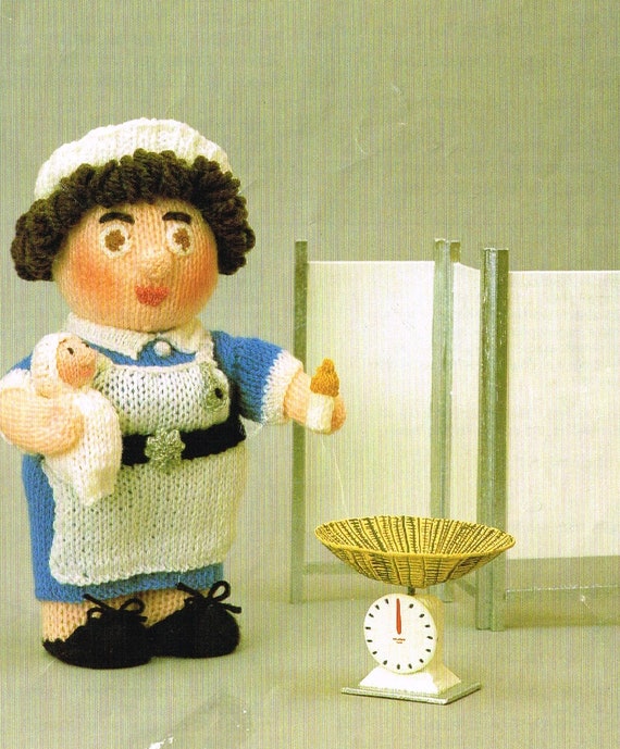 Nurse Knitting Pattern. PDF Instant Download. - Etsy UK