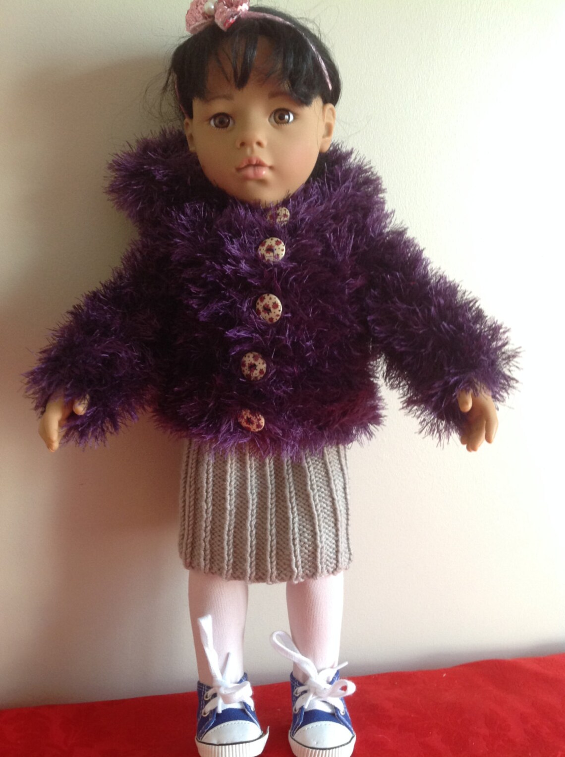 Dolls Fashion Clothes Knitting Pattern to Fit 18or - Etsy