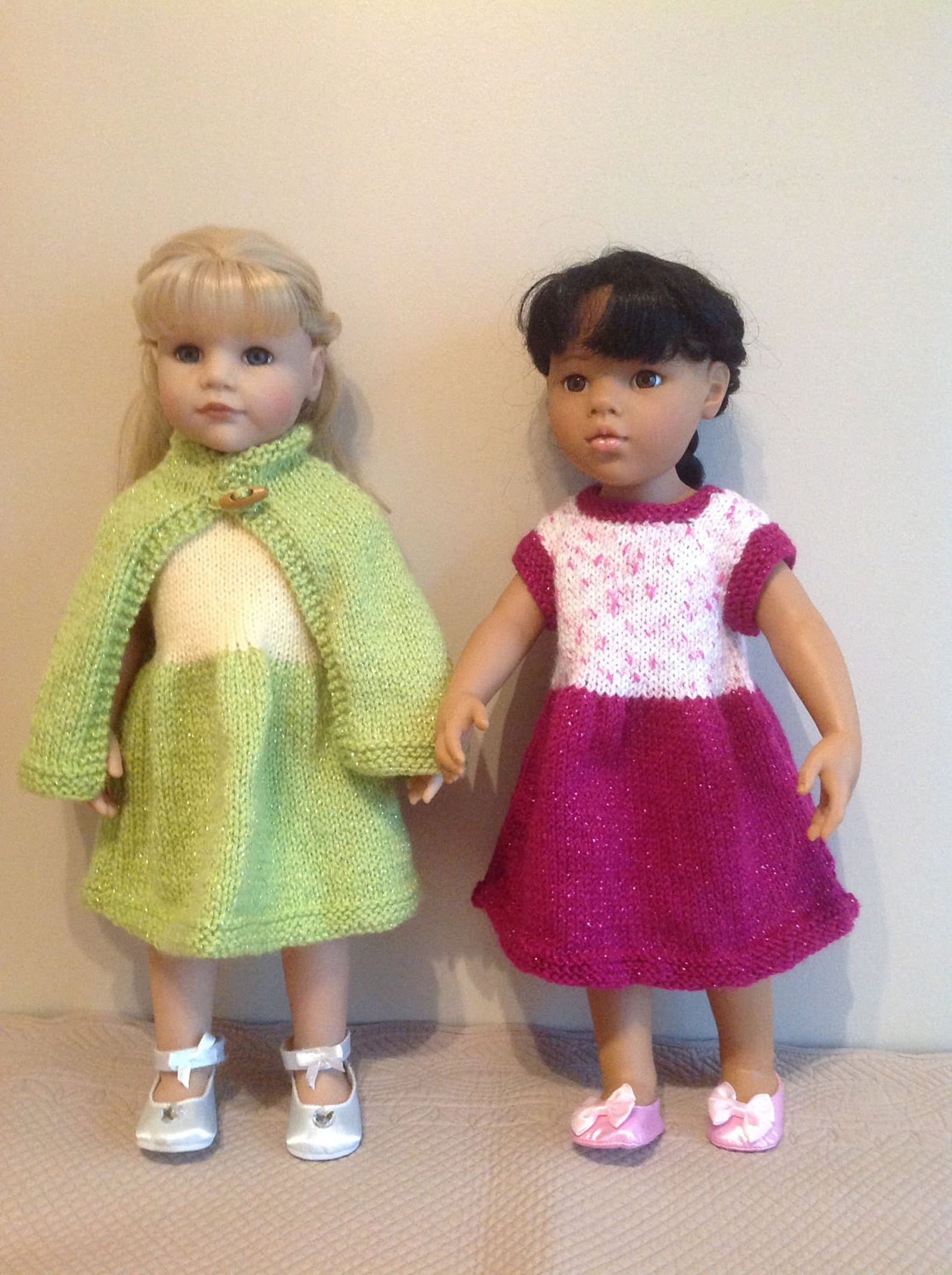 Dolls Fashion Clothes Knitting Pattern to Fit 18 - Etsy New Zealand