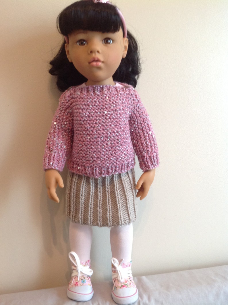 Dolls Fashion Clothes Knitting Pattern to Fit 18 Doll. - Etsy UK