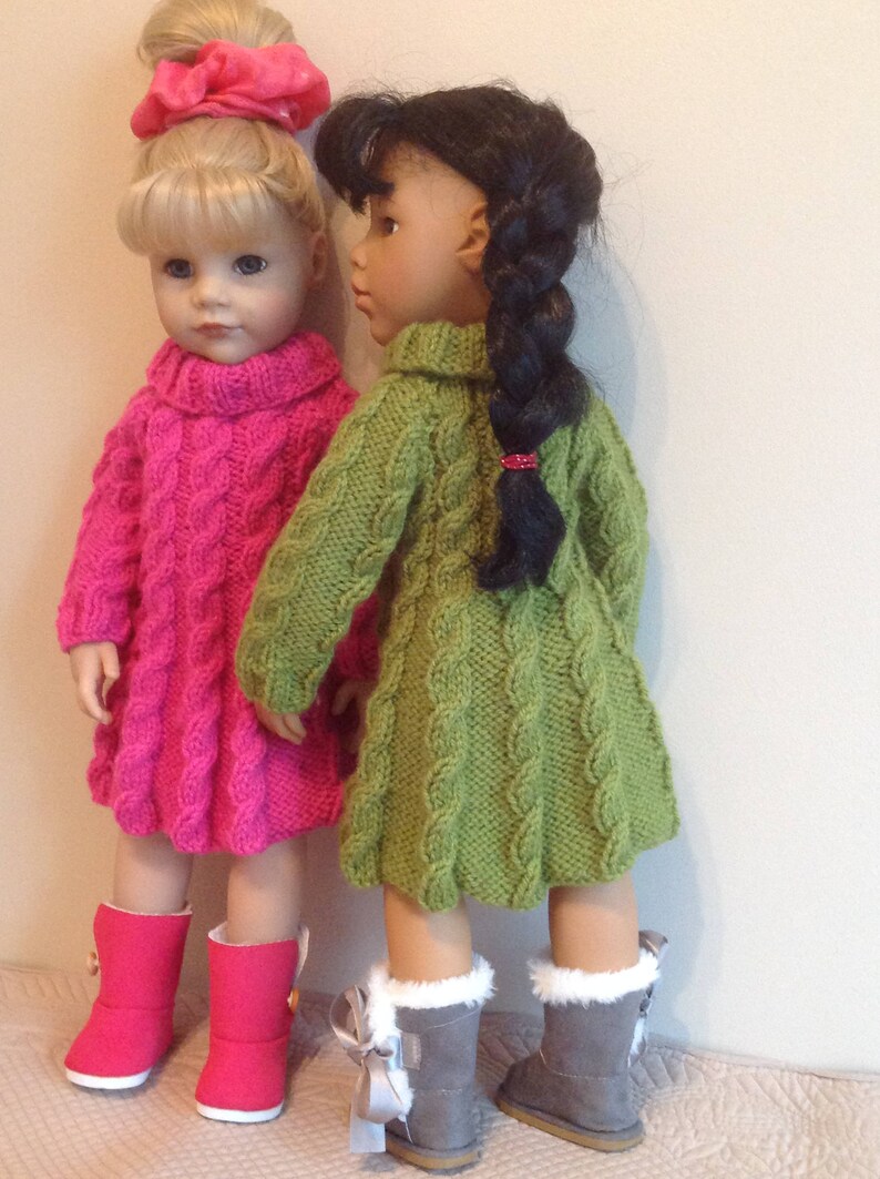 Dolls Fashion Clothes Knitting Pattern for 14 Inch Doll. PDF - Etsy
