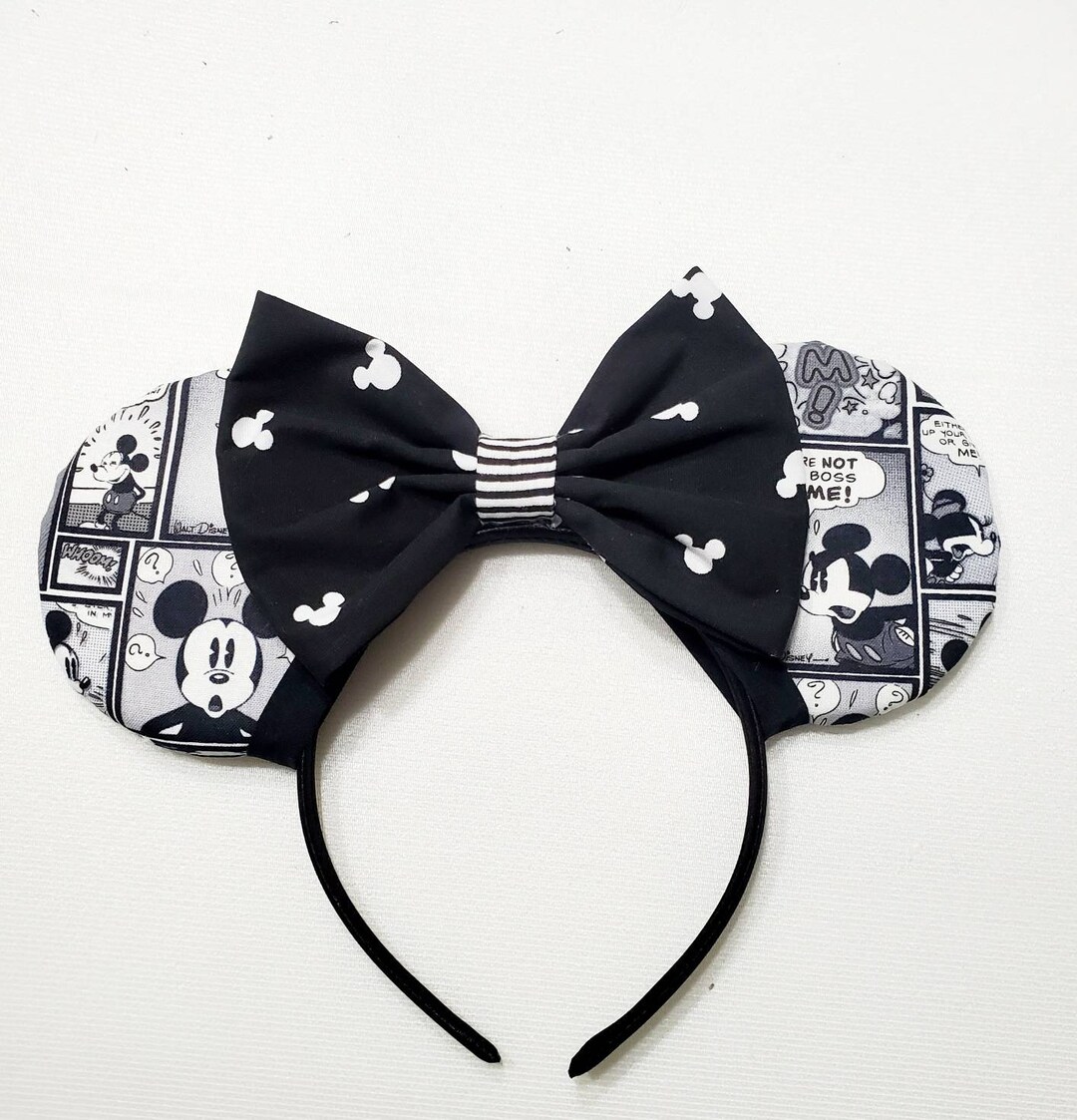 Comic Strip Mickey Mouse Ears - Etsy