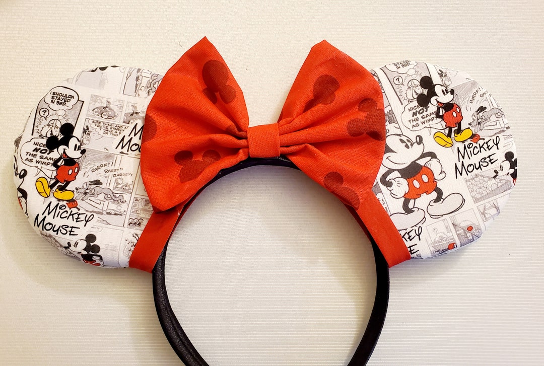 Comic Strip Mouse Ears - Etsy