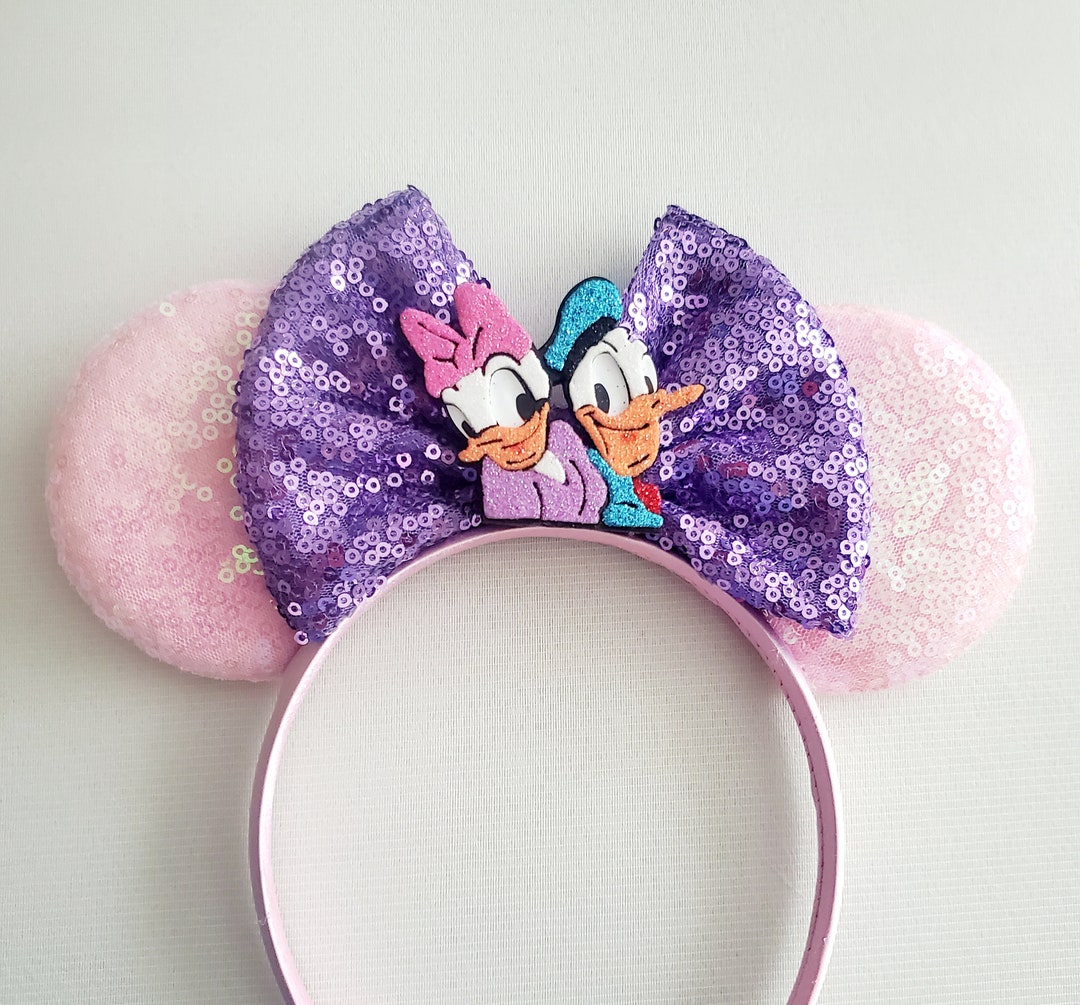 Donald and Daisy Duck Mouse Ears - Etsy