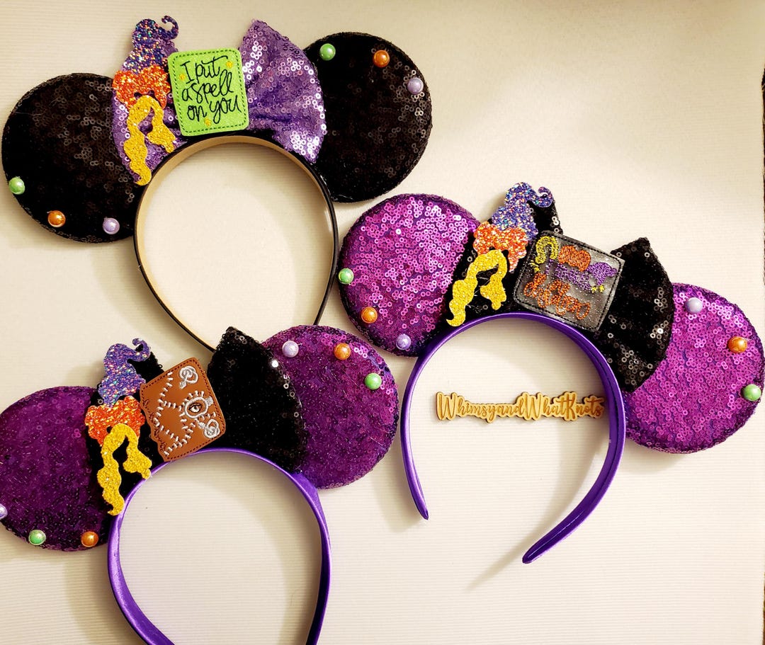 Hocus Pocus Mouse Ears = U Pick - Etsy