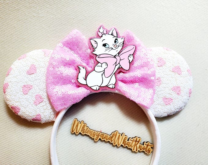 Marie the Cat Mouse Ears - Etsy