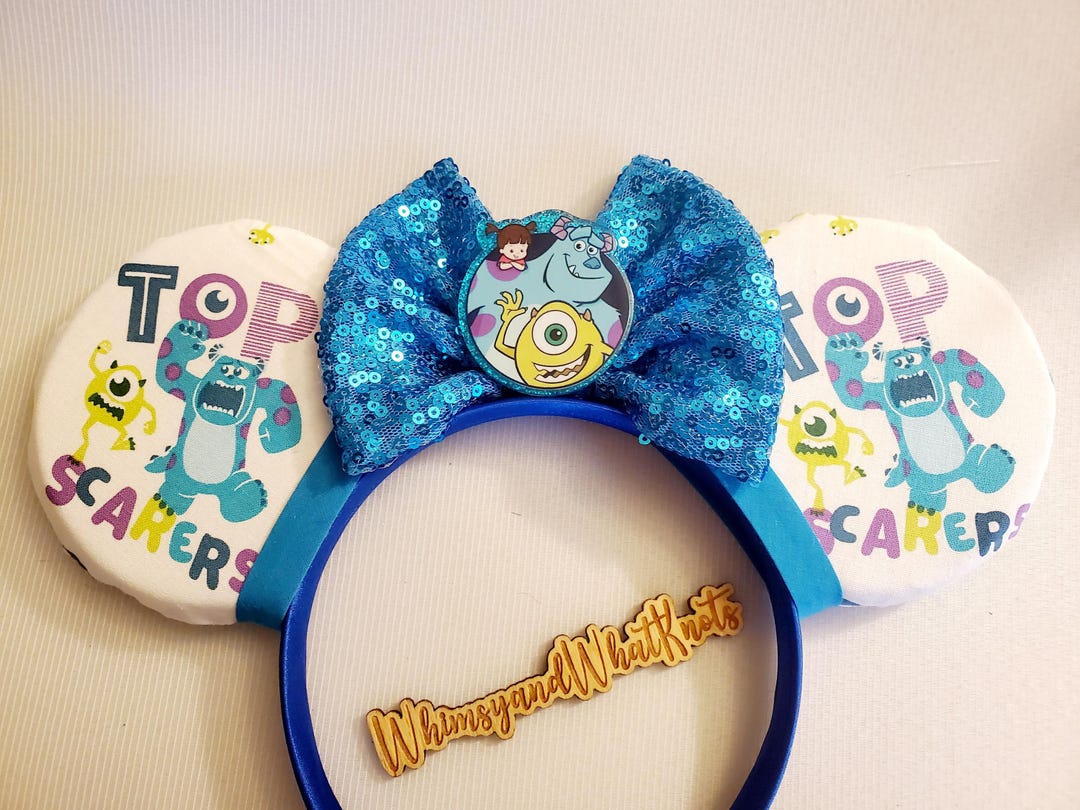 Monsters Inc. Minnie Mouse Ears - Etsy