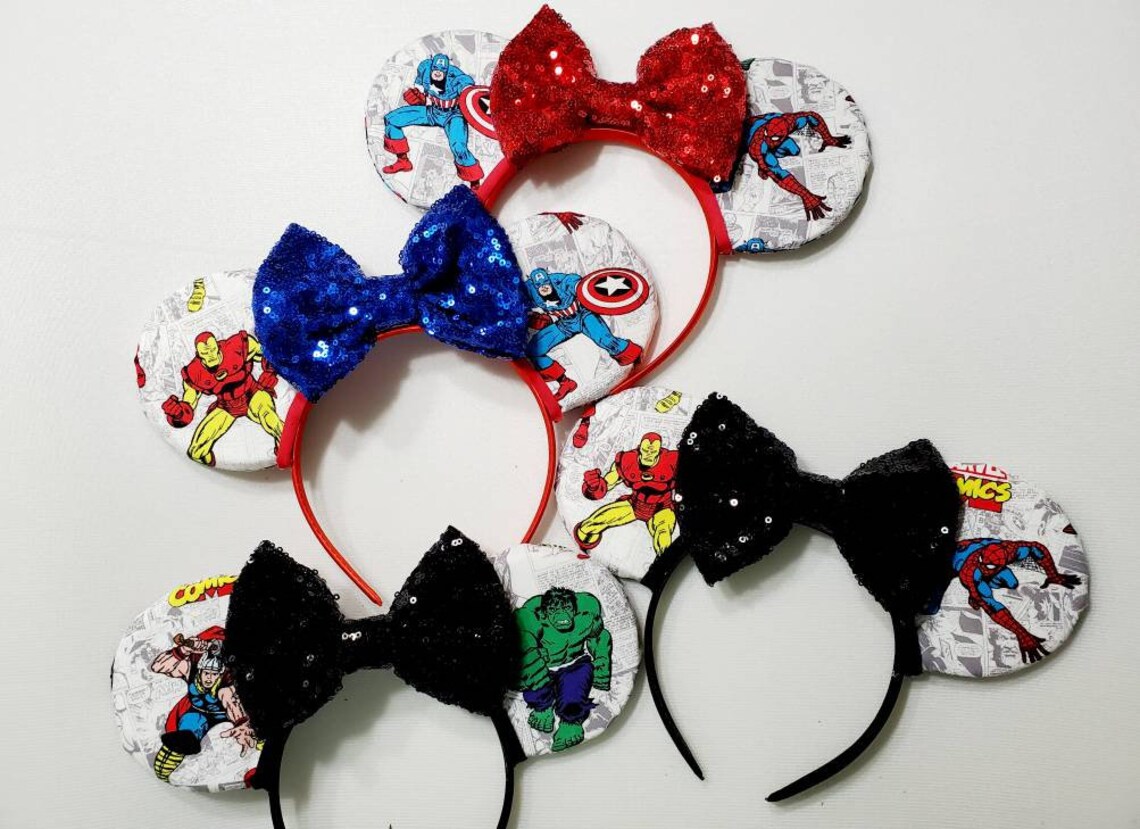 Superhero Minnie Ears U Pick - Etsy