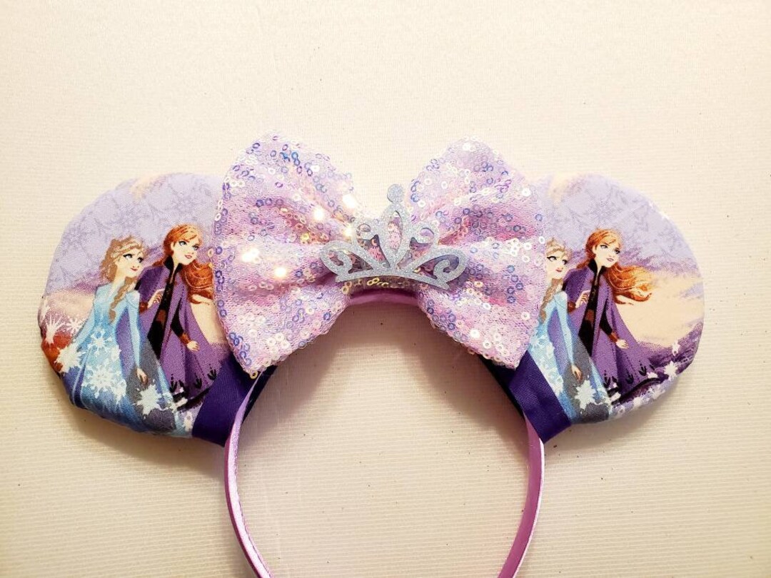 Anna and Elsa Frozen Mouse Ears - Etsy