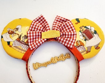 Custom Handmade Mouse Ears Headband Disney Dogs Collection Lady and the ...