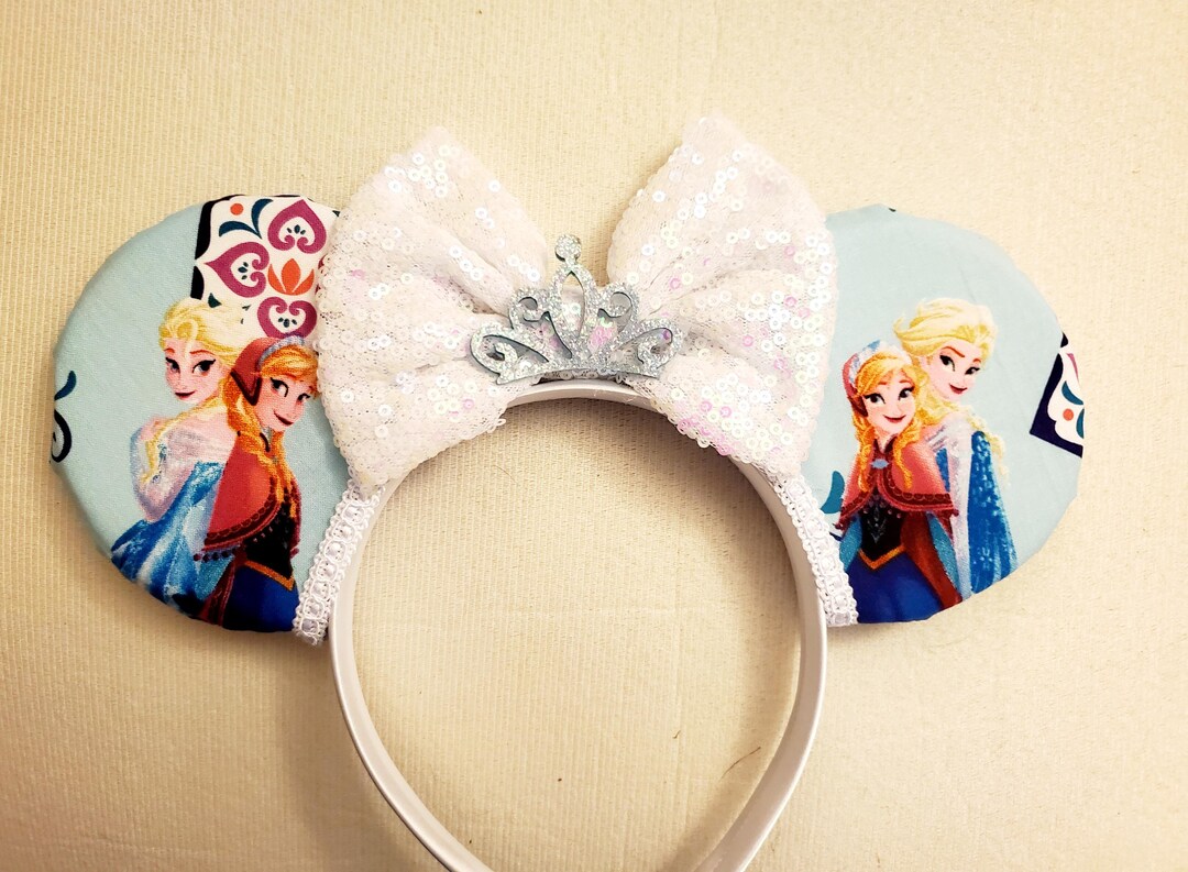 Anna and Elsa Mouse Ears - Etsy