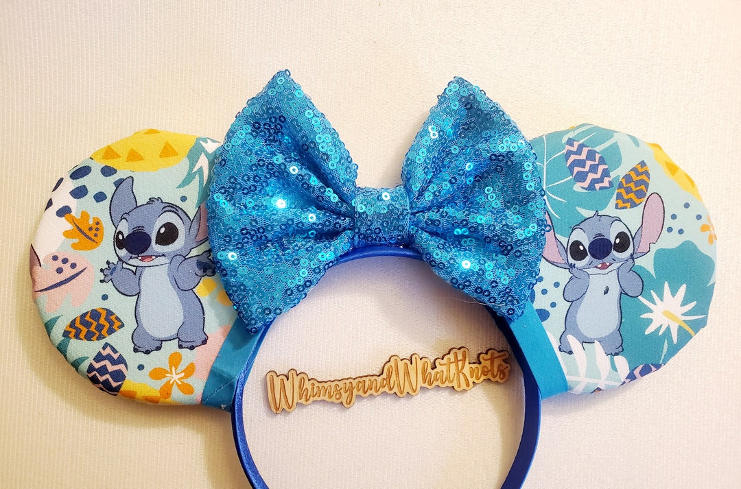 Stitch in the Wild Mouse Ears - Etsy