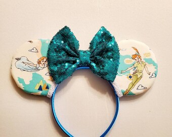 Peter Pan Disney-inspired Mickey Ears - Etsy