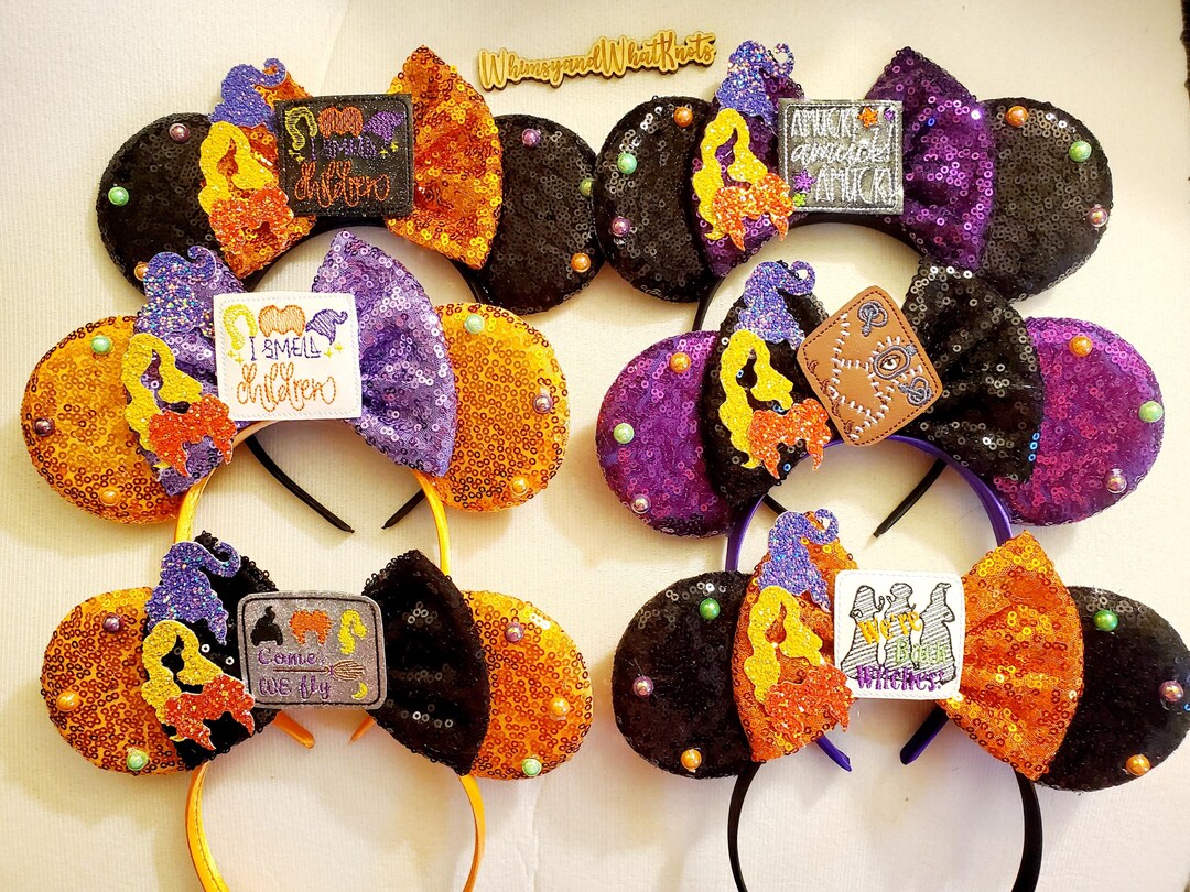 Hocus Pocus Mouse Ears = U Pick - Etsy