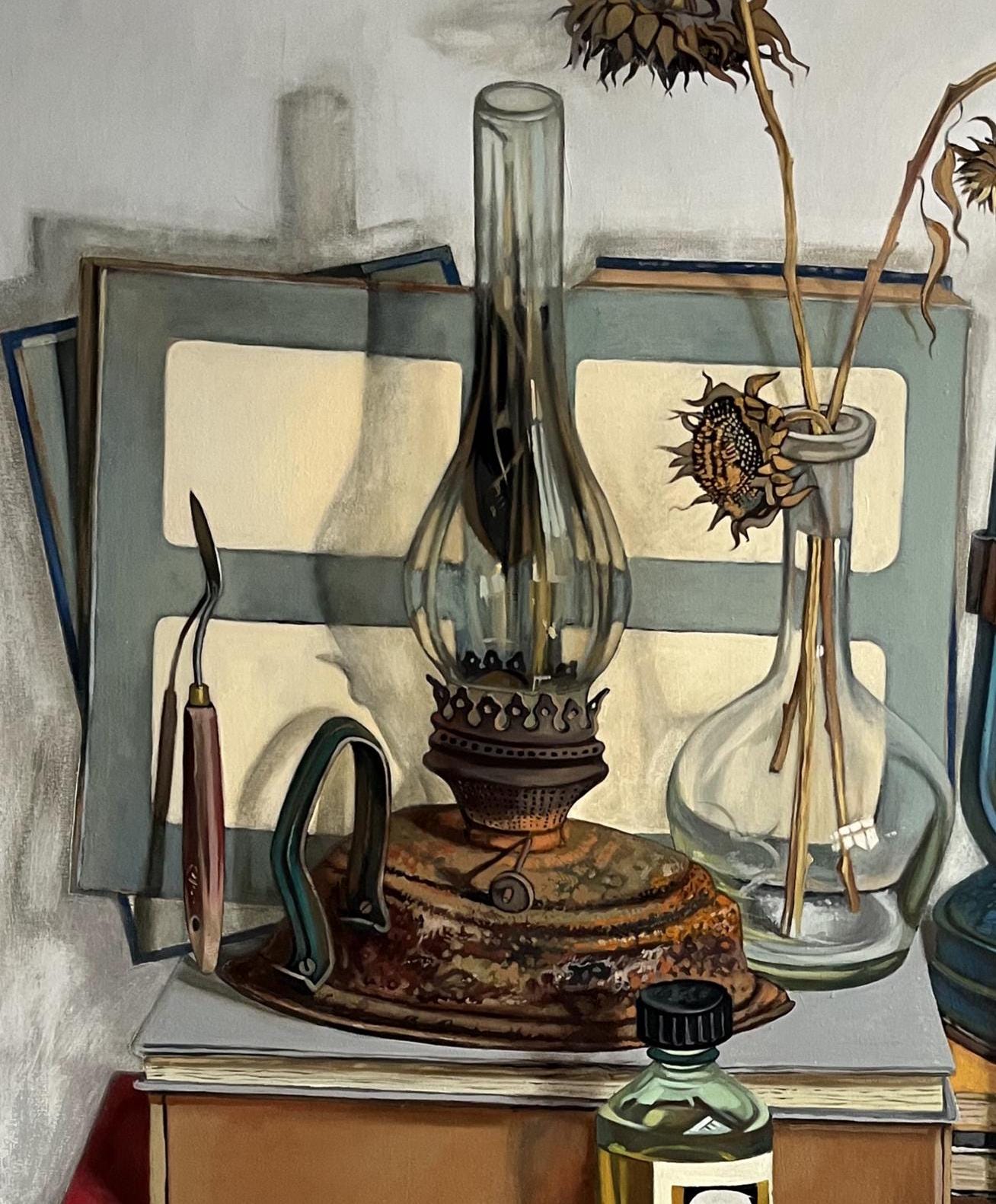 Large Still Life Oil Painting, Wall Art Living Room Large, Oil Painting ...