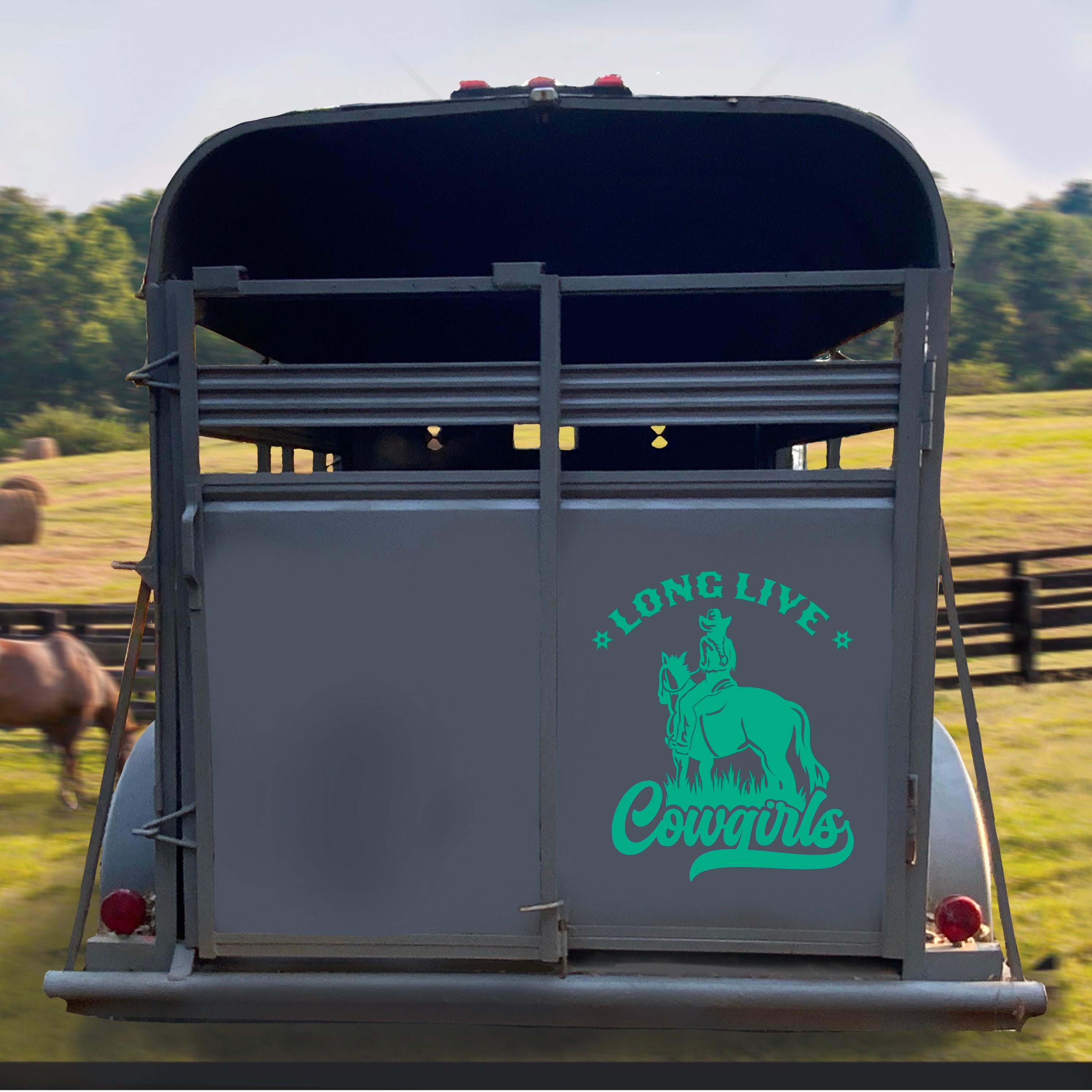 Long Live Cowgirls Decal | Western Cowgirl Sticker | Country Life Vinyl ...