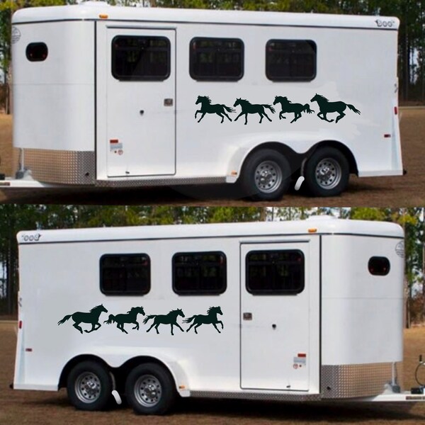 Running Horse Decal - Etsy