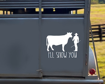 Cow Decal for Trailer - Etsy