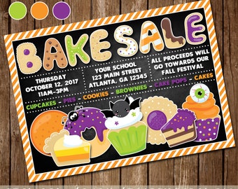 Bake sale invite | Etsy