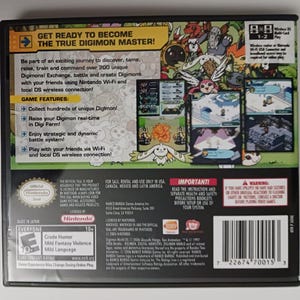 Digimon World DS US Version NDS Nintendo - Etsy