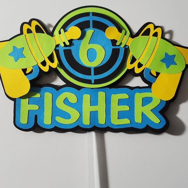 Laser Tag Cake - Etsy