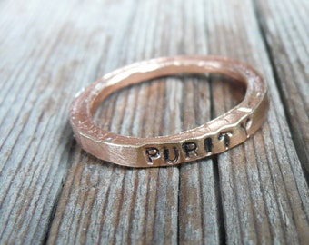 Purity ring | Etsy