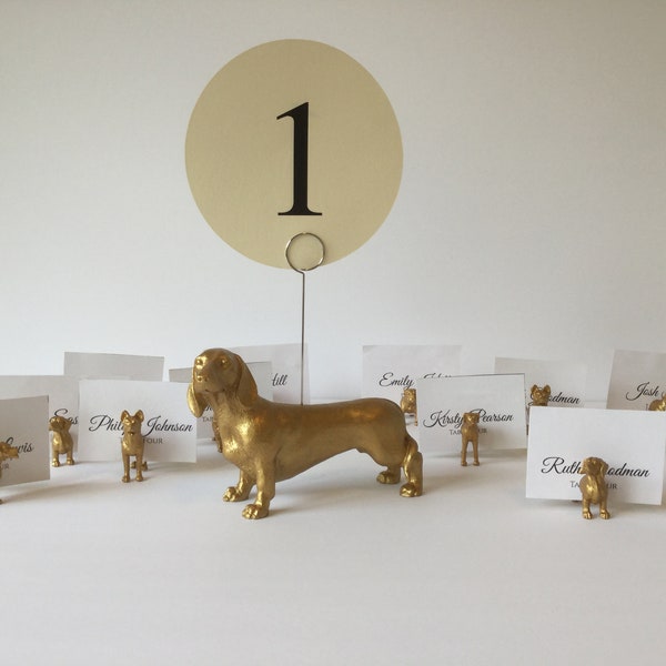 Table Number Holders - Etsy