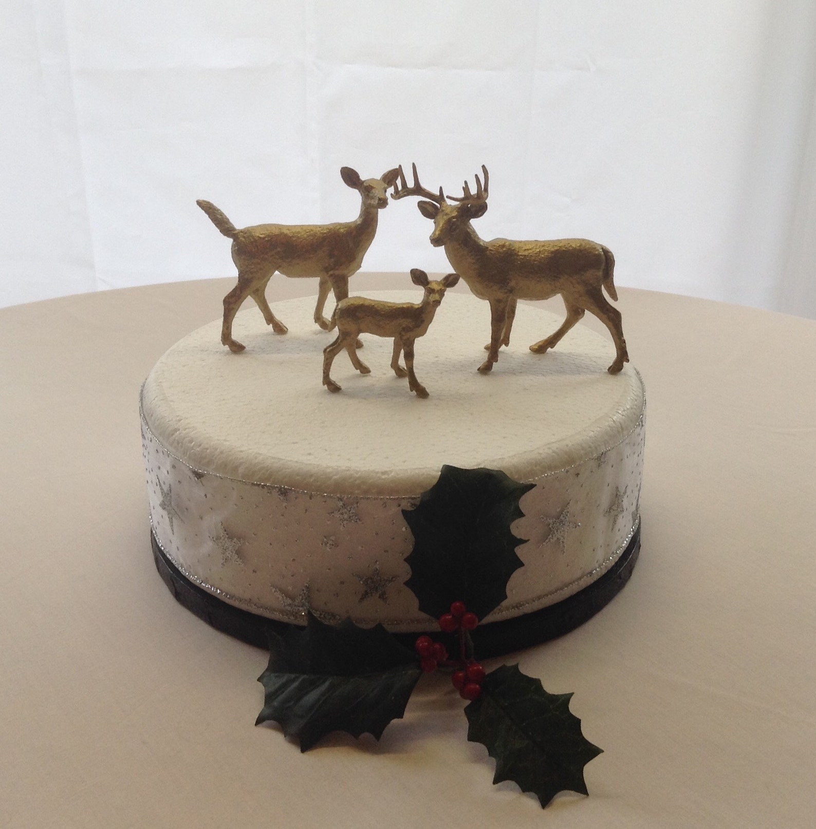 Deer Stag Doe and Fawn Cake Topper - Etsy UK