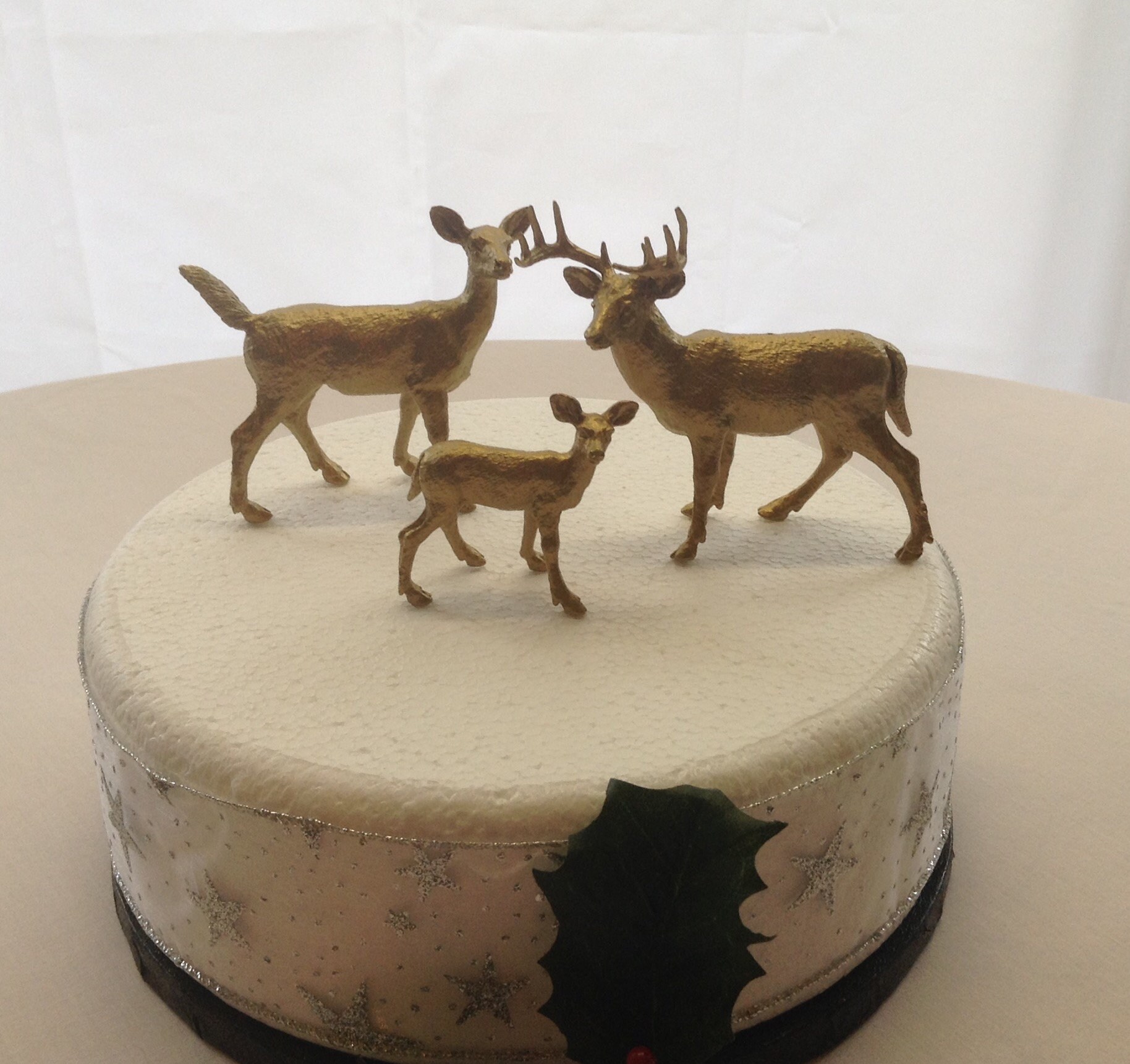 Deer Stag Doe and Fawn Cake Topper - Etsy UK