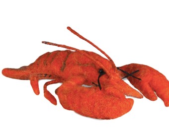 Needle Felted Crab: Handmade Alpaca Sculpture | Etsy