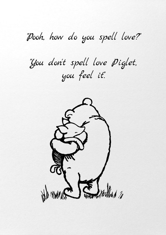Winnie De Poeh Citaten Over Liefde Geboortekaartje Winnie The Pooh